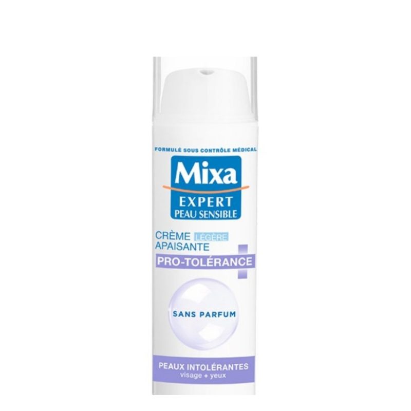 Mixa Expert Peau Sensible – Pro-Tolérance Crème Apaisante Légère – 50ml ...